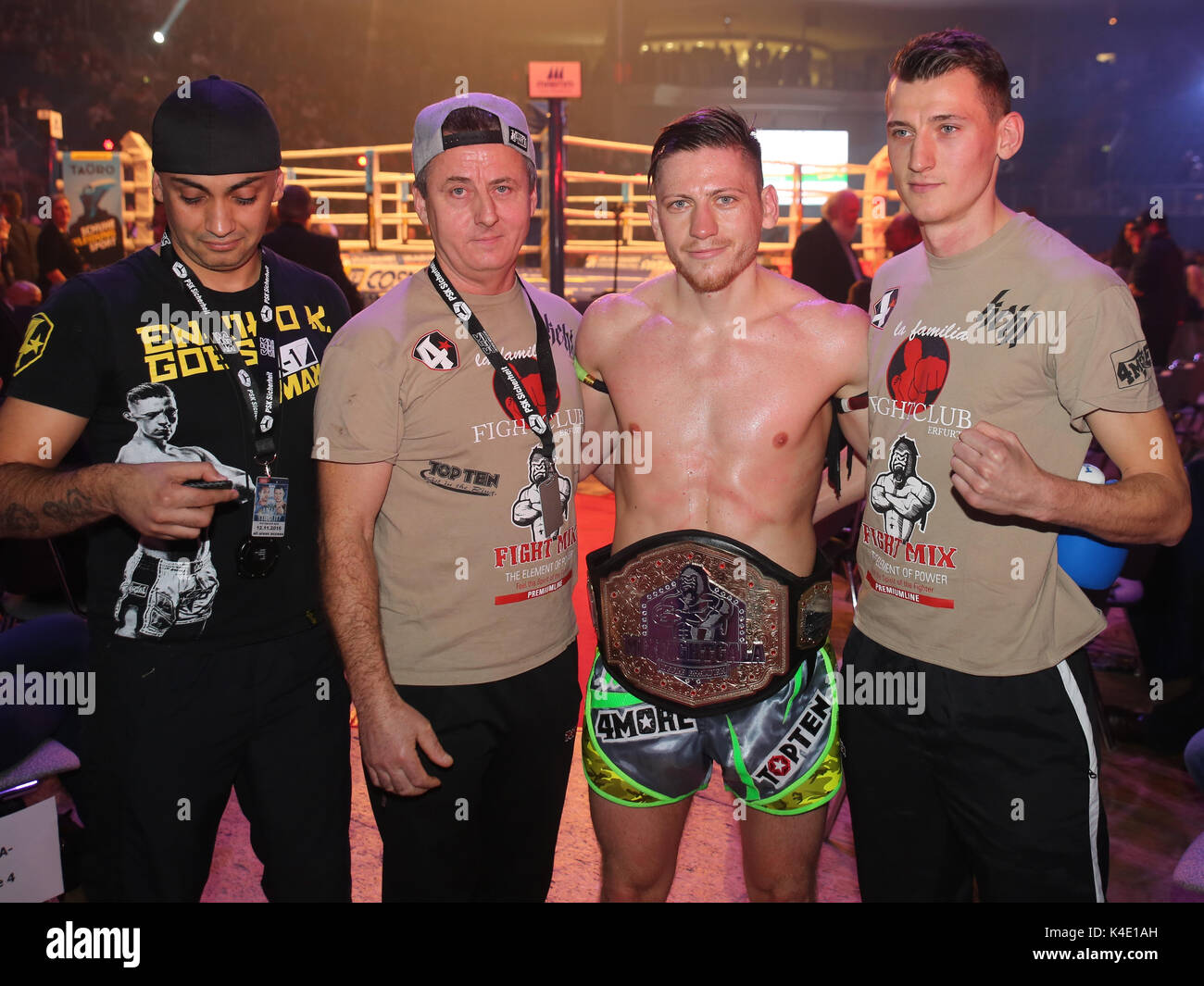 K1 Fighter Enriko Kehl The Hurricane With Coach, Brother And Father ...