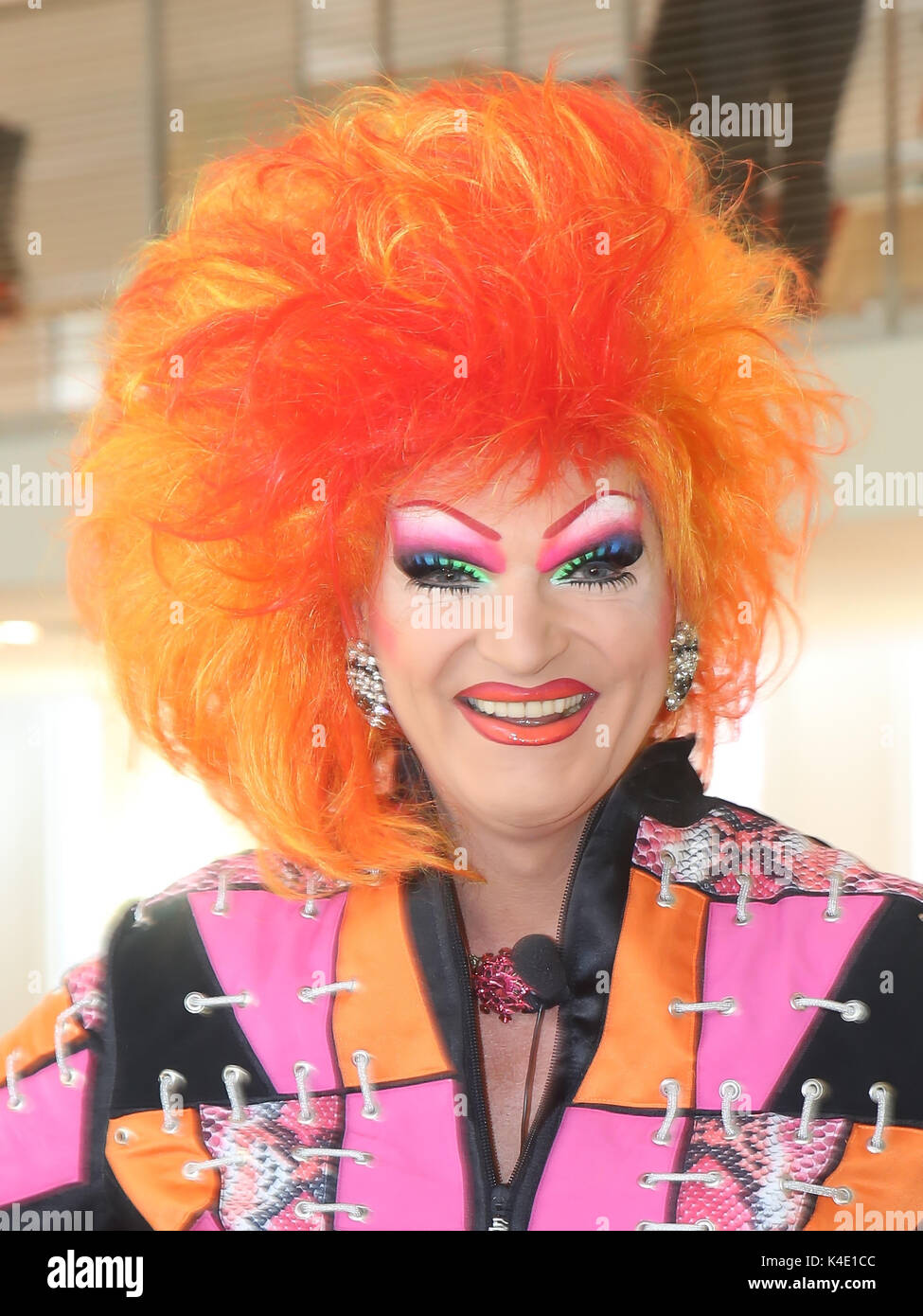 Travesty Artist Olivia Jones Stock Photo - Alamy