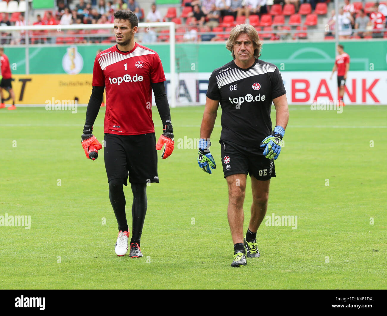 Andre Weis And Gerald Ehrmann 1Fc Kaiserslautern Stock Photo - Alamy