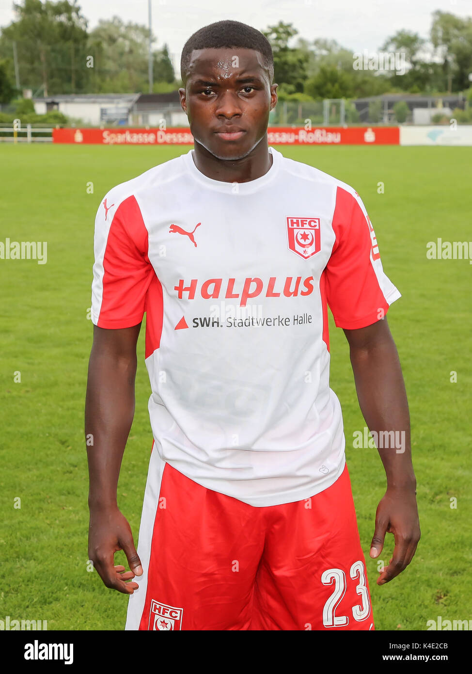 Braydon Manu Hallescher Fc Stock Photo - Alamy