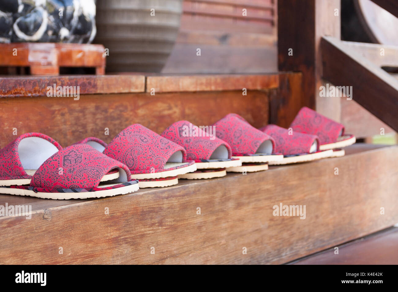 Japanese house slippers hi-res stock photography and images - Alamy