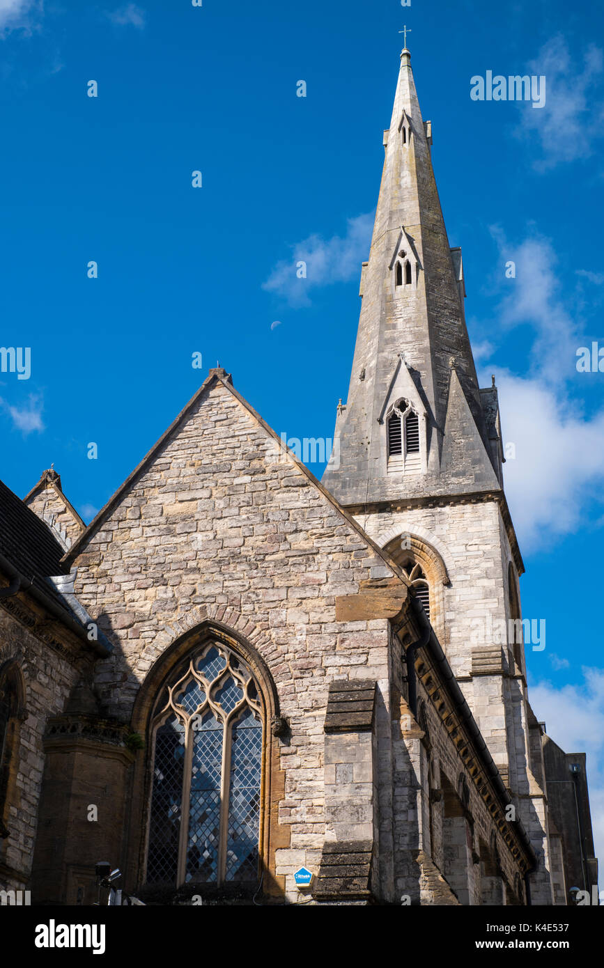 Dorset church churches spire hi-res stock photography and images - Alamy