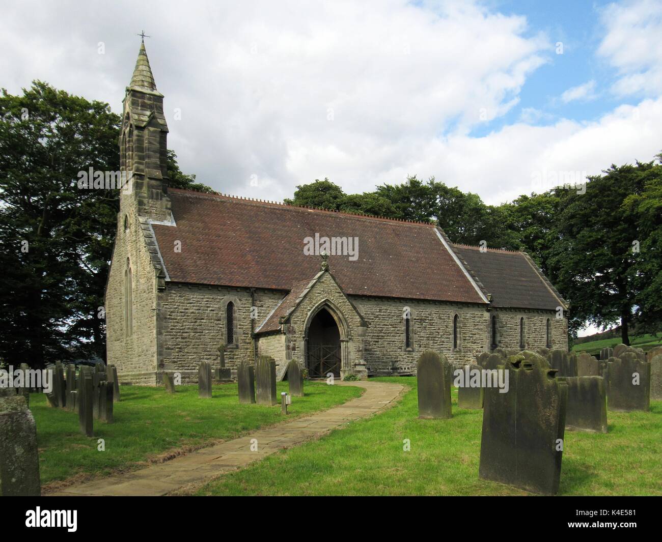 St Hilda's Church, Chop Gate Stock Photo - Alamy