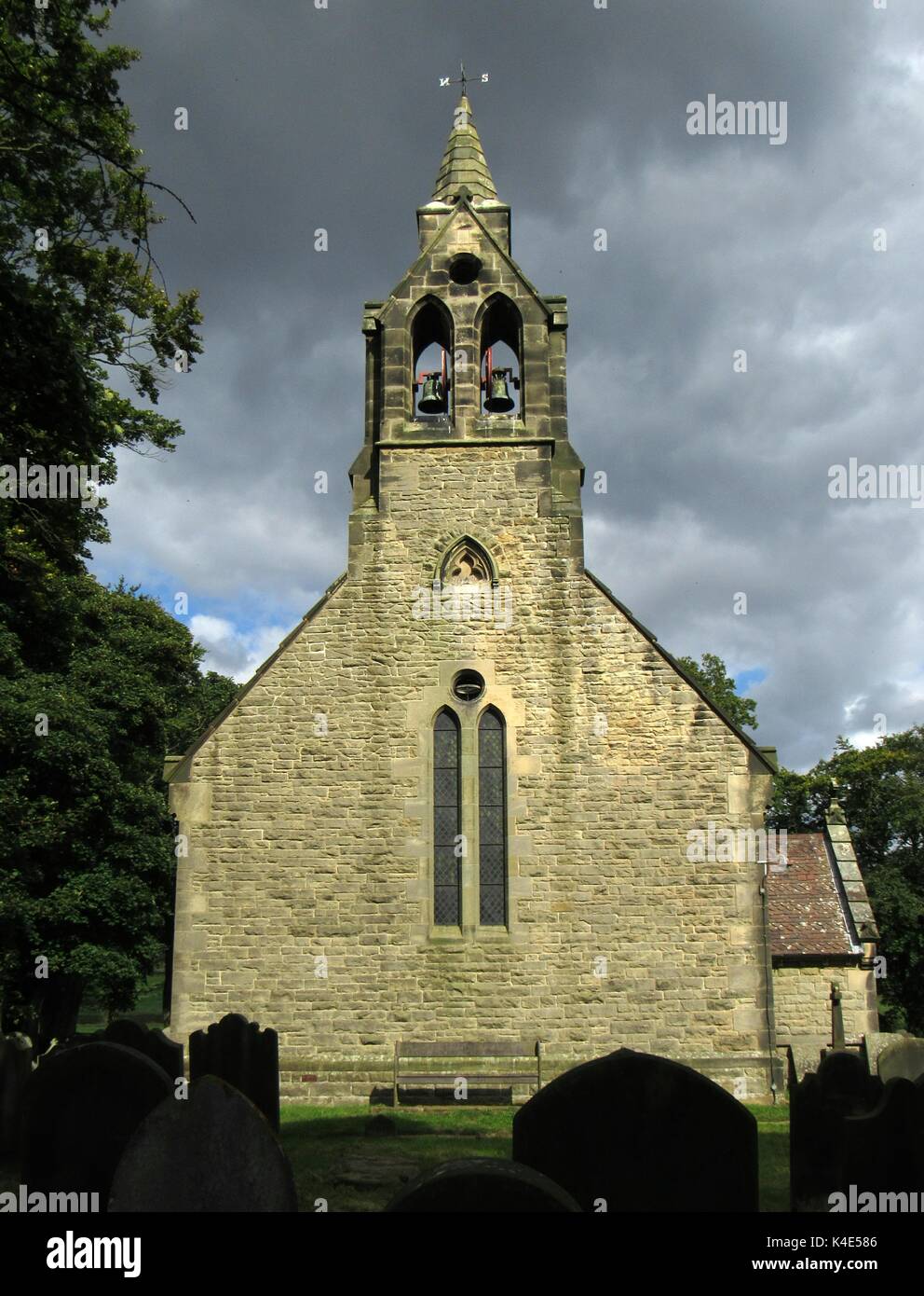 St Hilda's Church, Chop Gate Stock Photo - Alamy