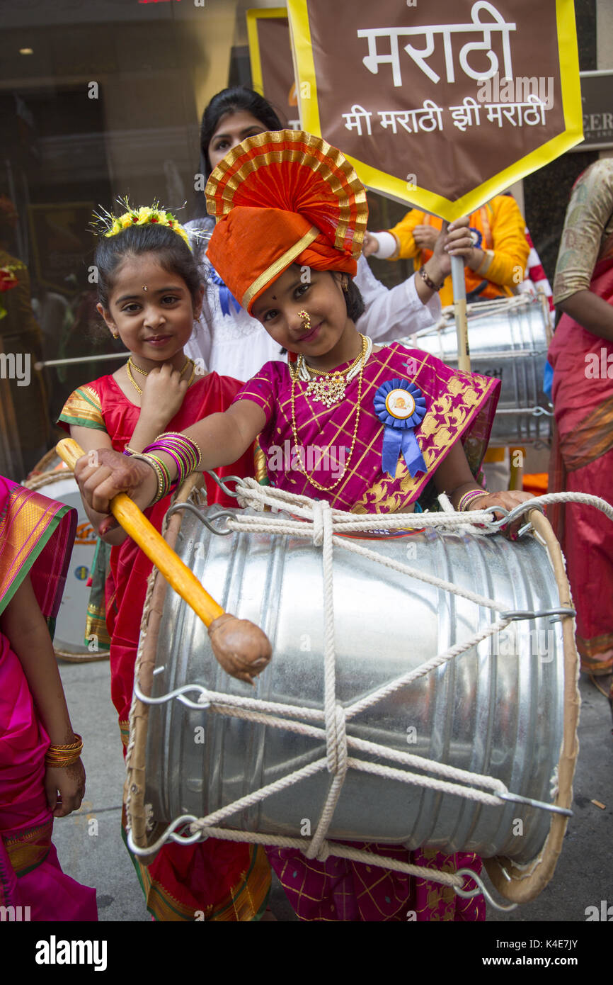 Indians in NY City come out for the annual Indian Independence Day ...