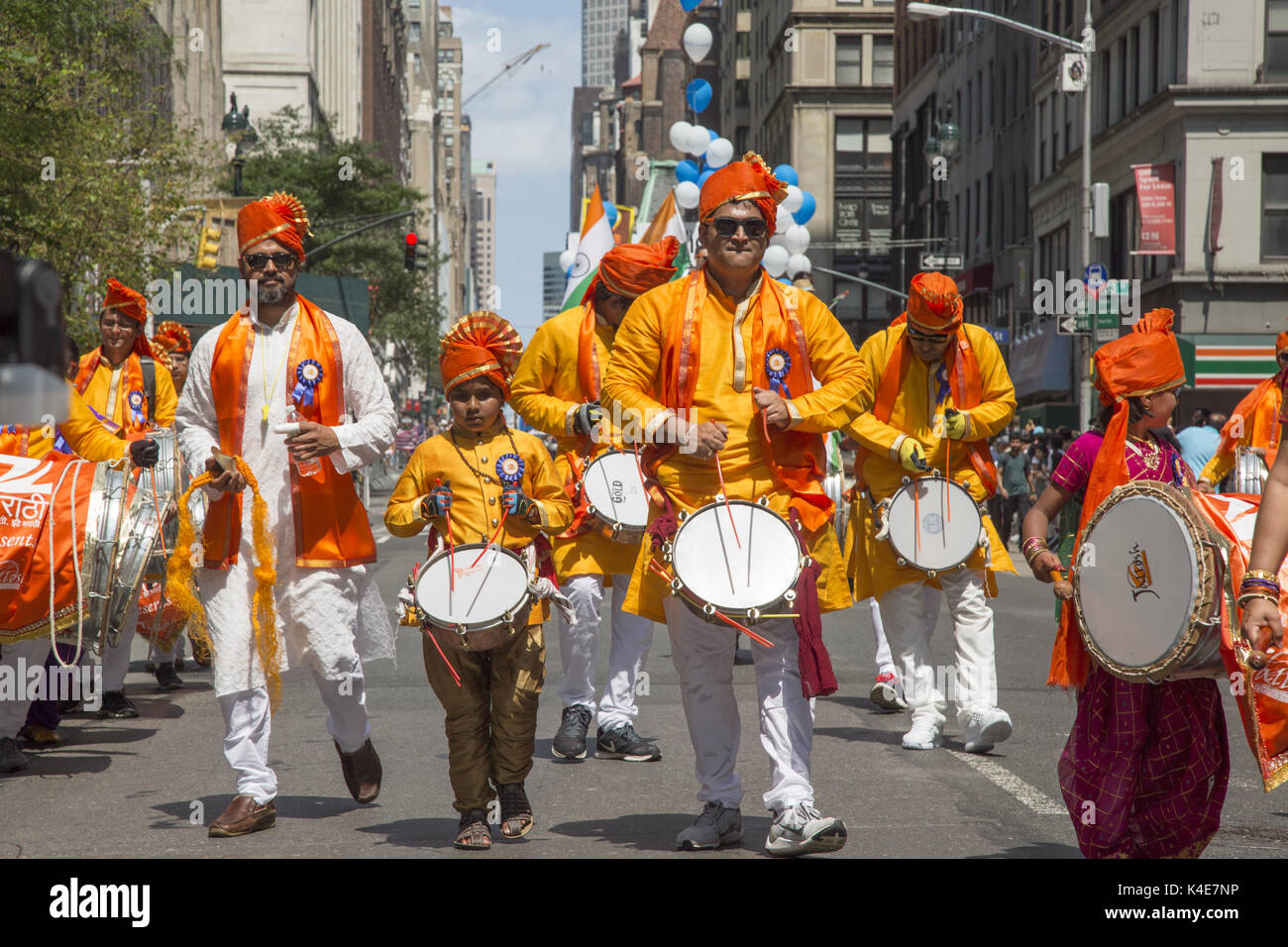 Indians drumming hi-res stock photography and images - Alamy