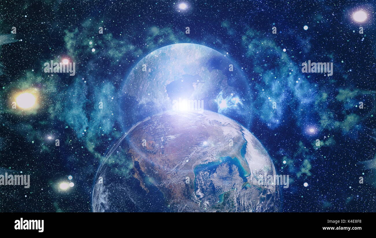 The Earth from space. This image elements furnished by NASA Stock Photo ...