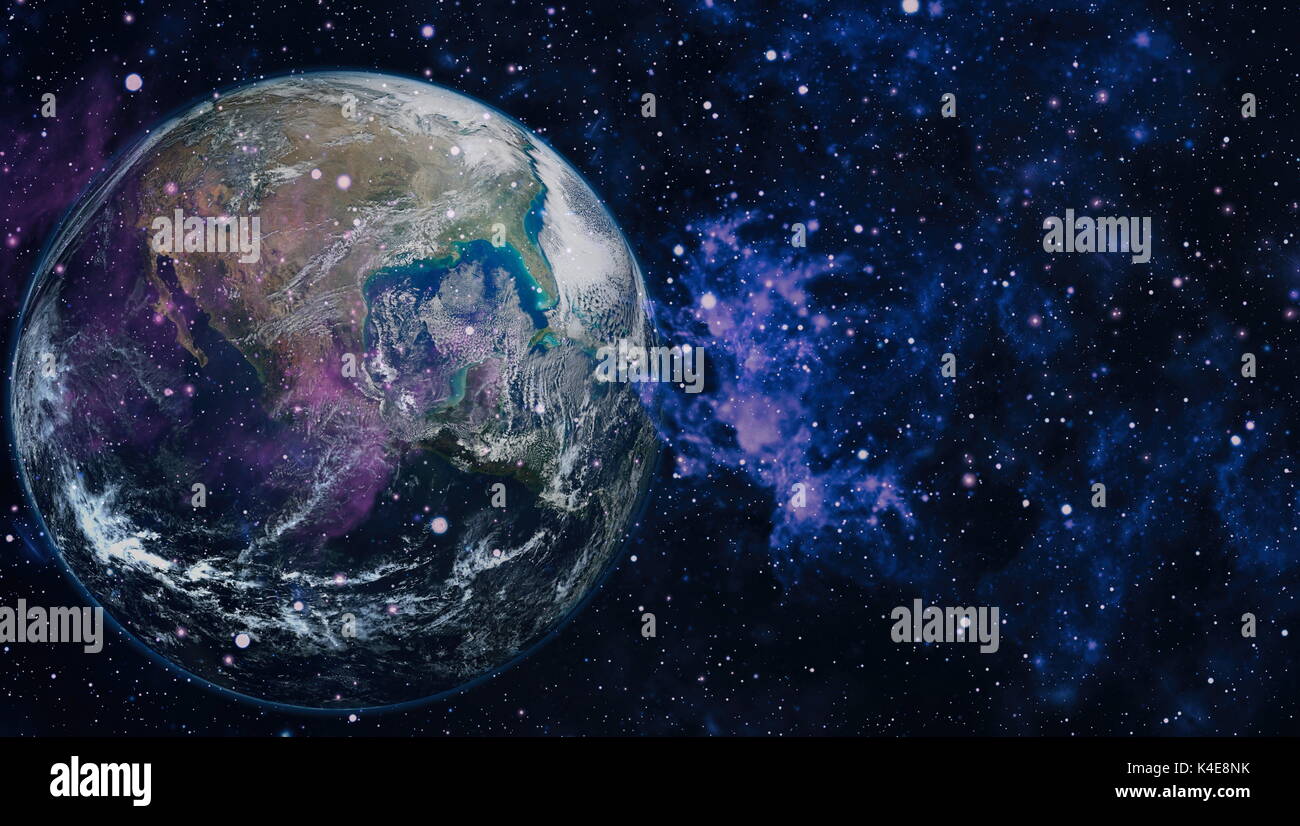 The Earth from space. This image elements furnished by NASA Stock Photo ...