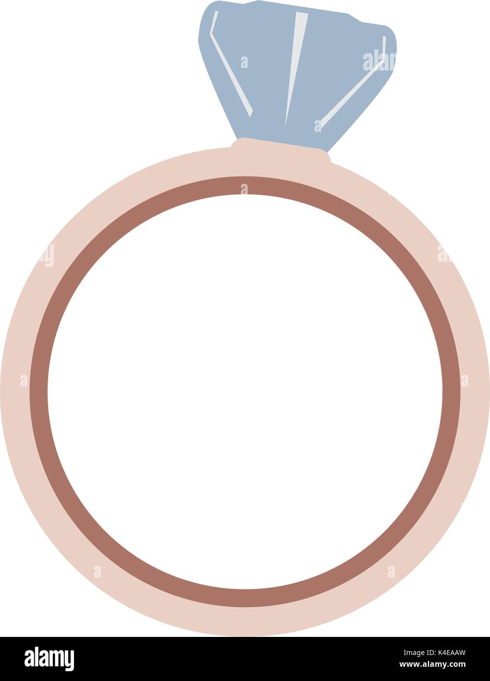 Platinum wedding ring isolated Stock Vector Images - Alamy