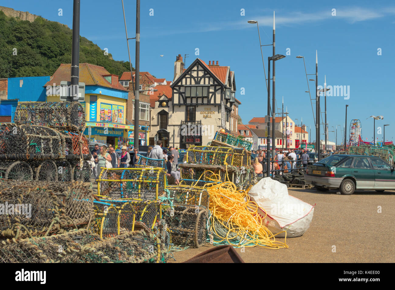 Scenes from the Seaside town of Scarborough Stock Photo - Alamy