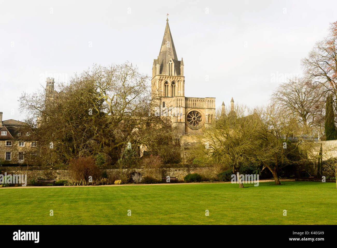 Christ College Oxford UK Stock Photo - Alamy