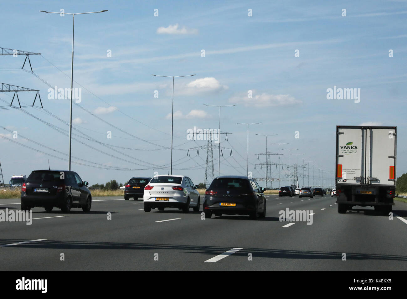 motorway in Germany Stock Photo - Alamy