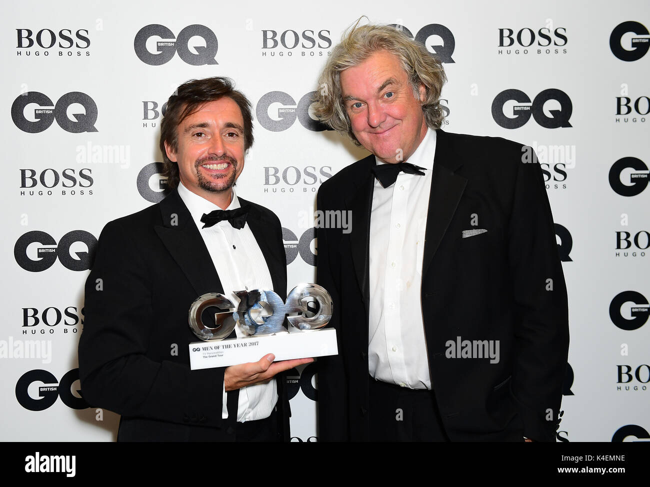 James Hammond (left) and James May with the TV Personalities award ...