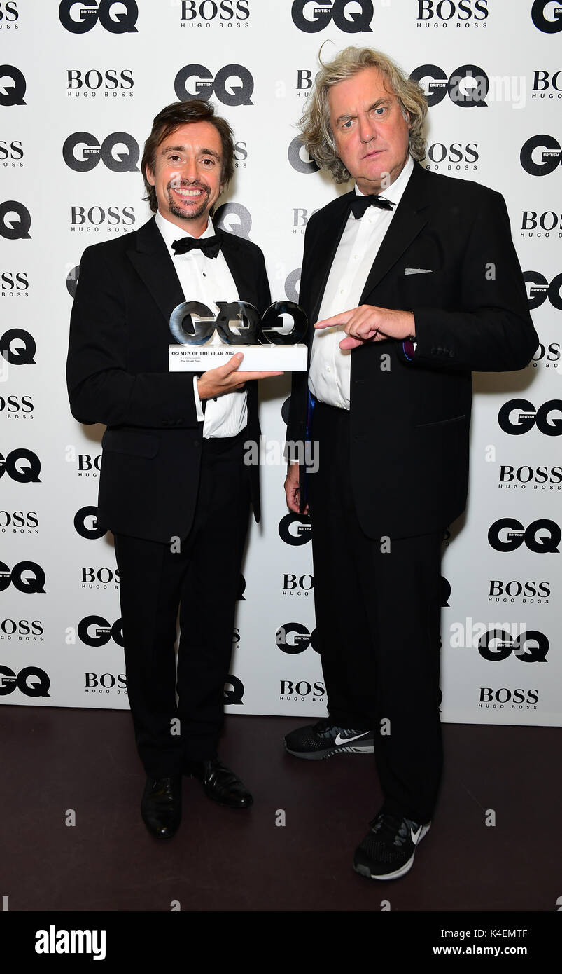 James Hammond (left) and James May with the TV Personalities award ...