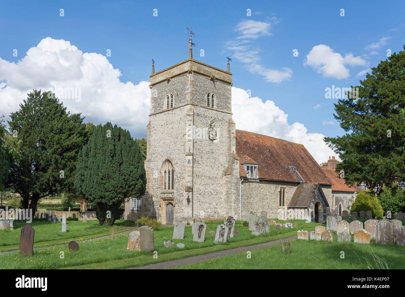 St Mary's Parish Church, Strand Street, Bucklebury, Berkshire, England ...