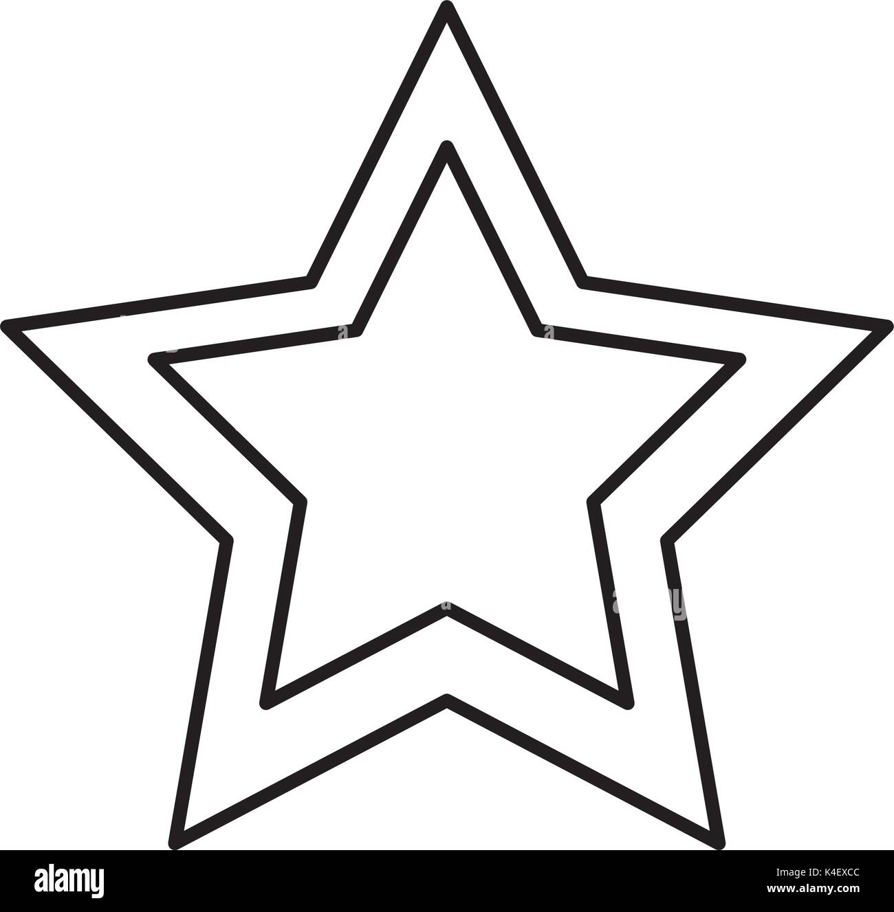 Star shape symbol Stock Vector Image & Art - Alamy