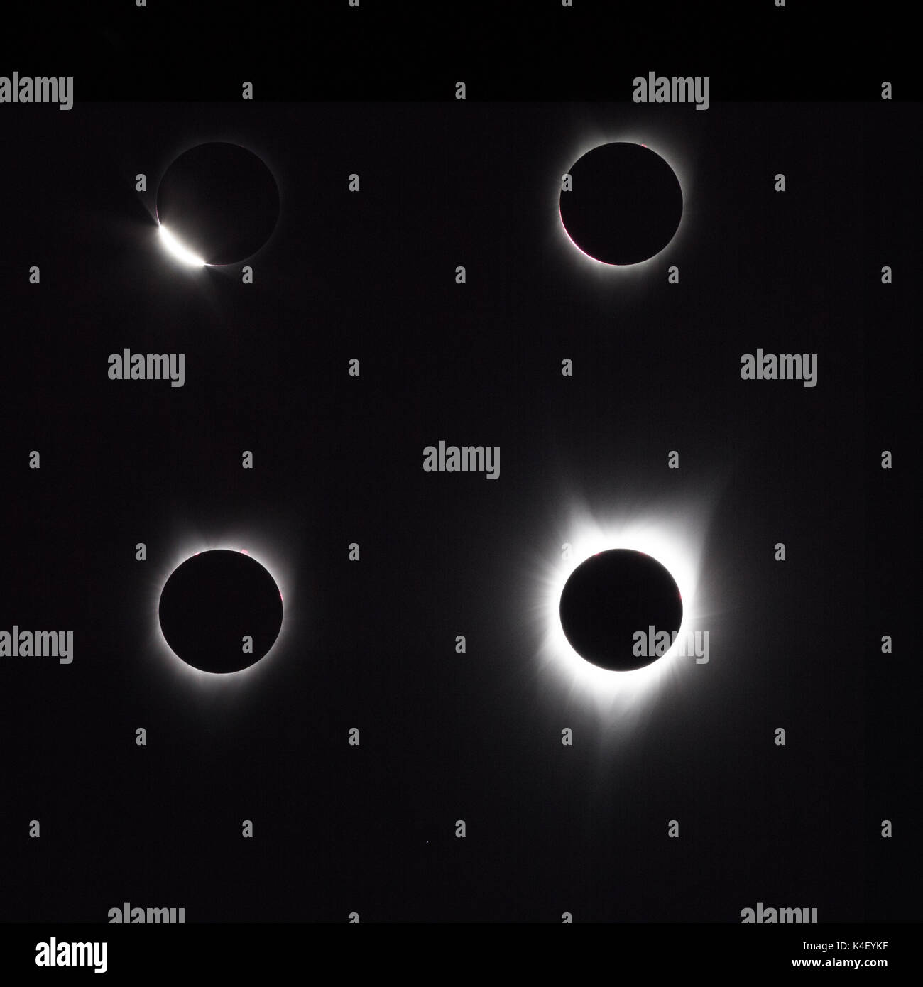 Solar eclips stages hi-res stock photography and images - Alamy