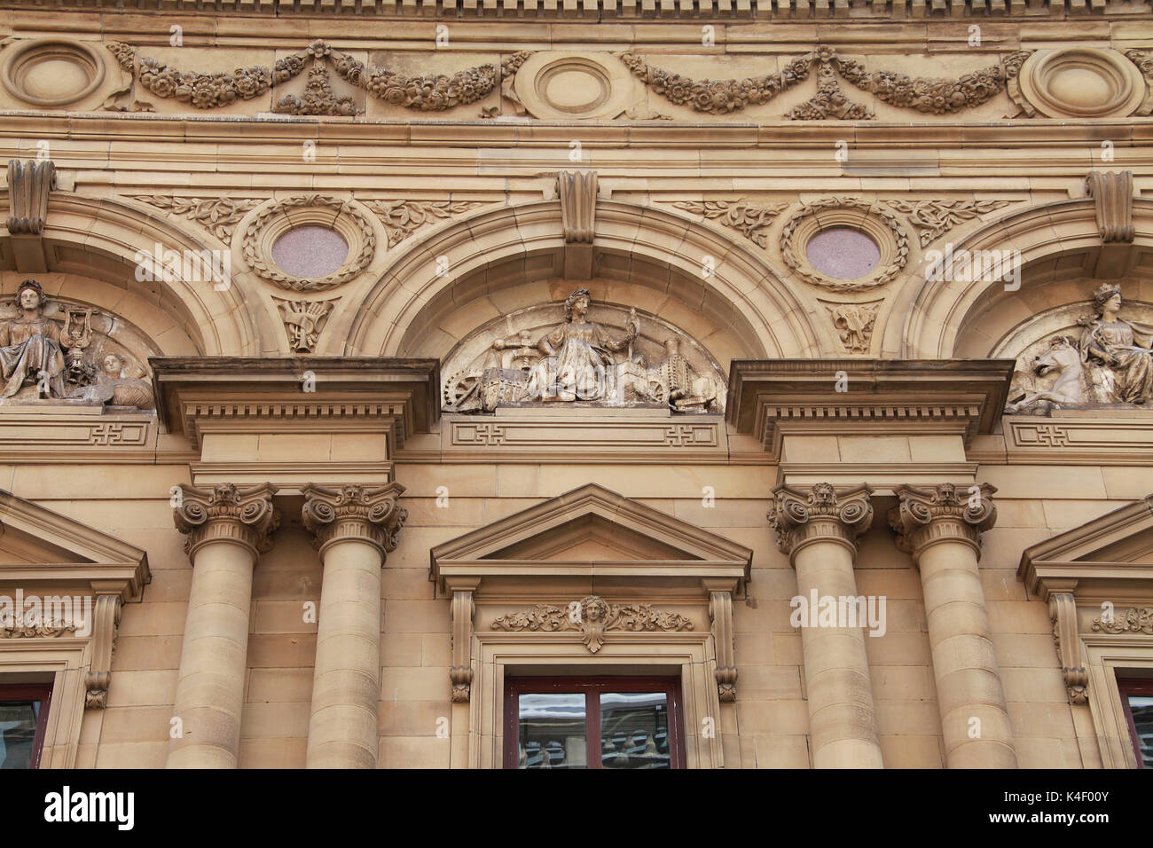 The Free Trade Hall building in Manchester which is now a Radisson ...