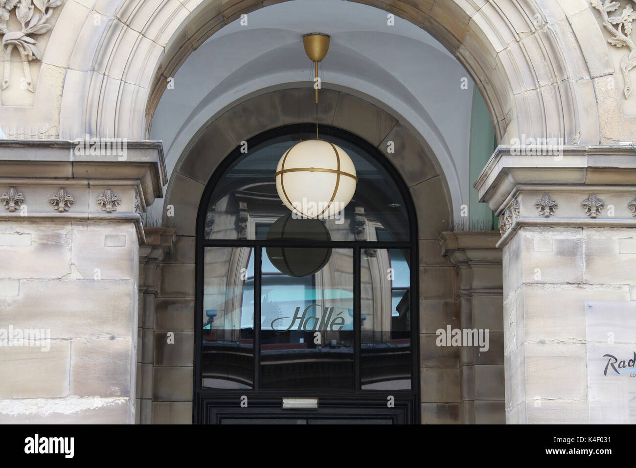 The Free Trade Hall building in Manchester which is now a Radisson ...