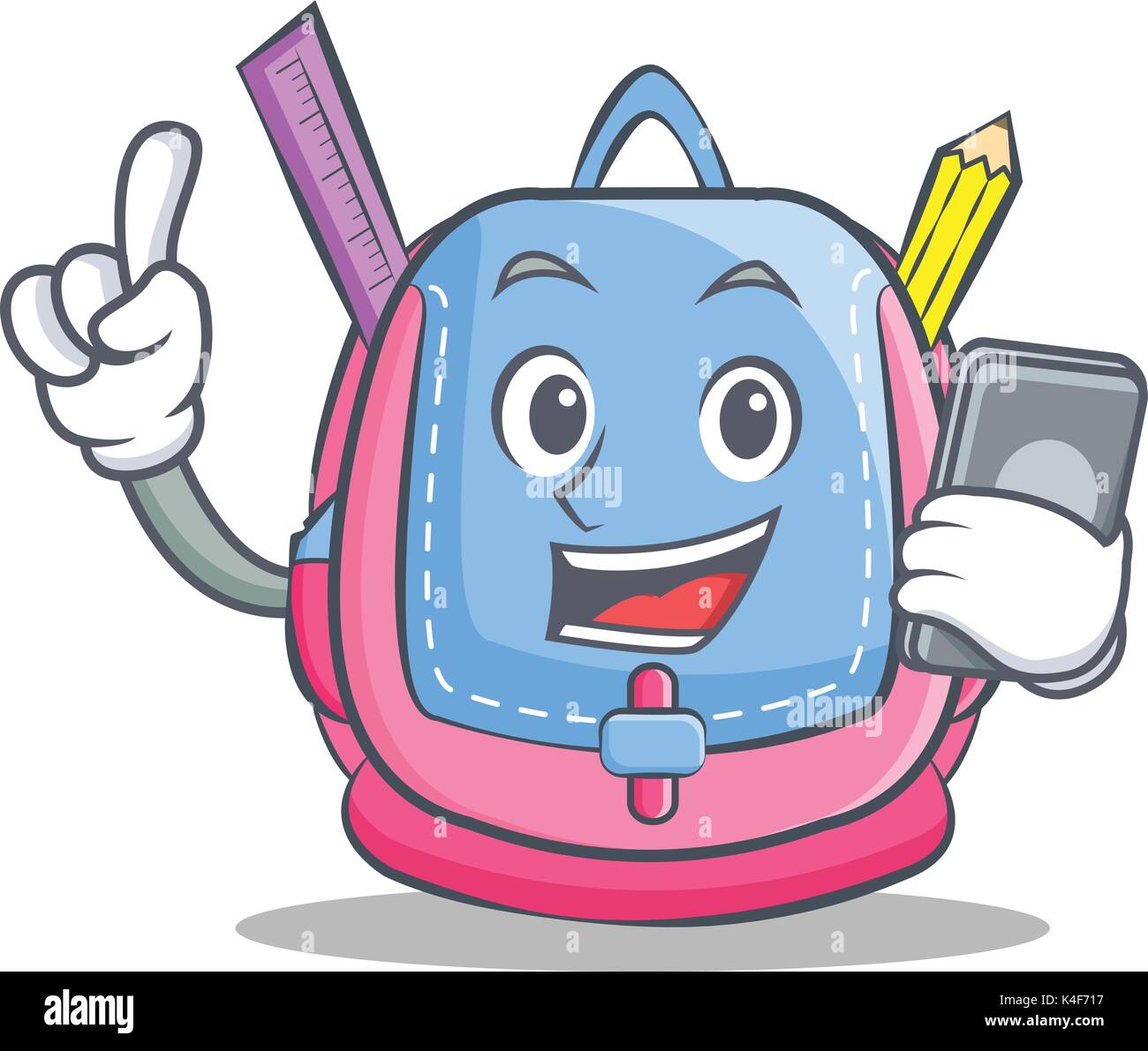 Children phone school Stock Vector Images - Alamy
