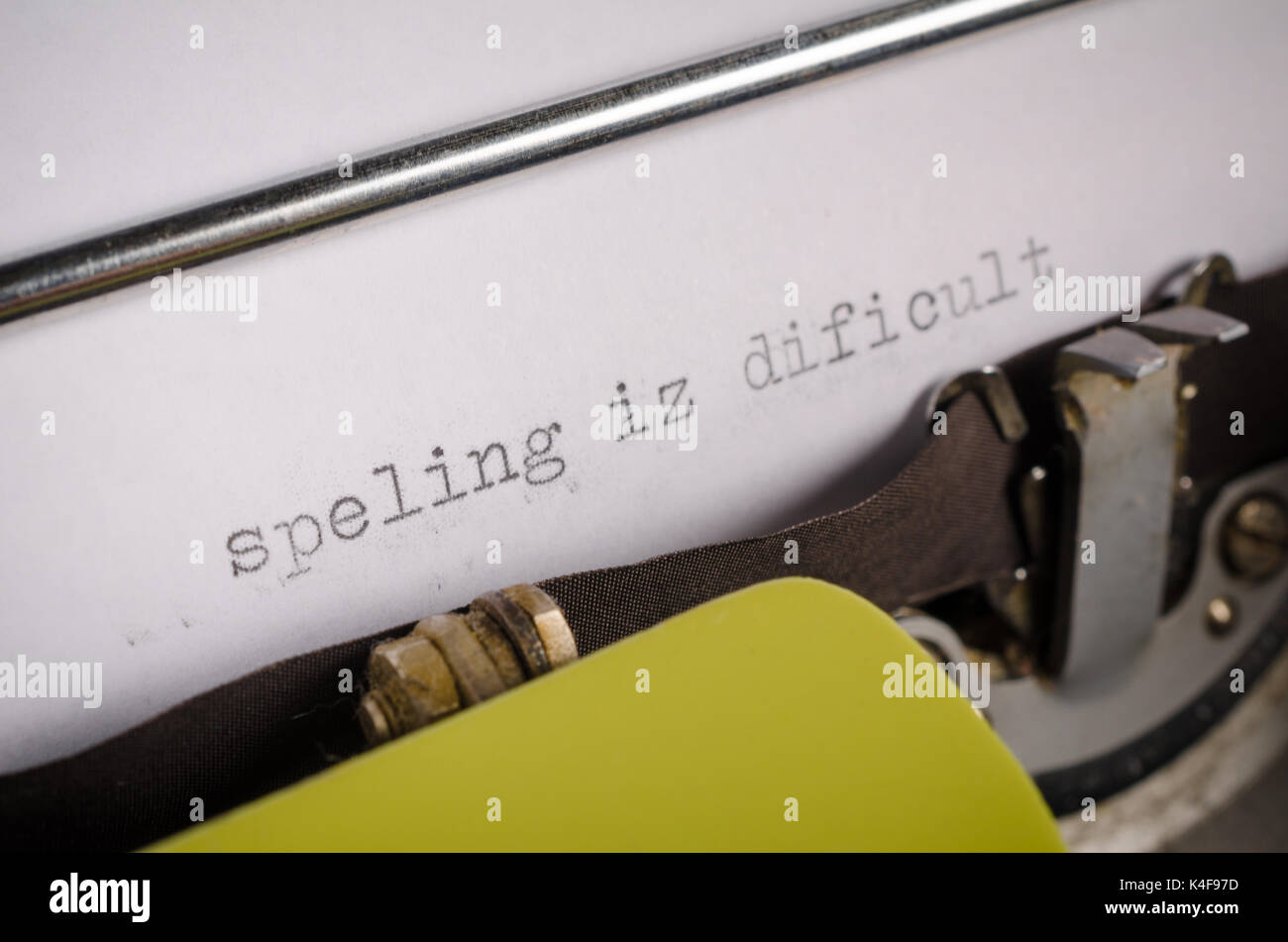 Grammar spelling mistakes hi-res stock photography and images - Alamy