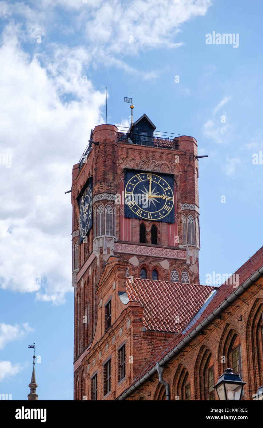 Old Time Square Ratusz Staromiejski, Torun, Poland Stock Photo - Alamy