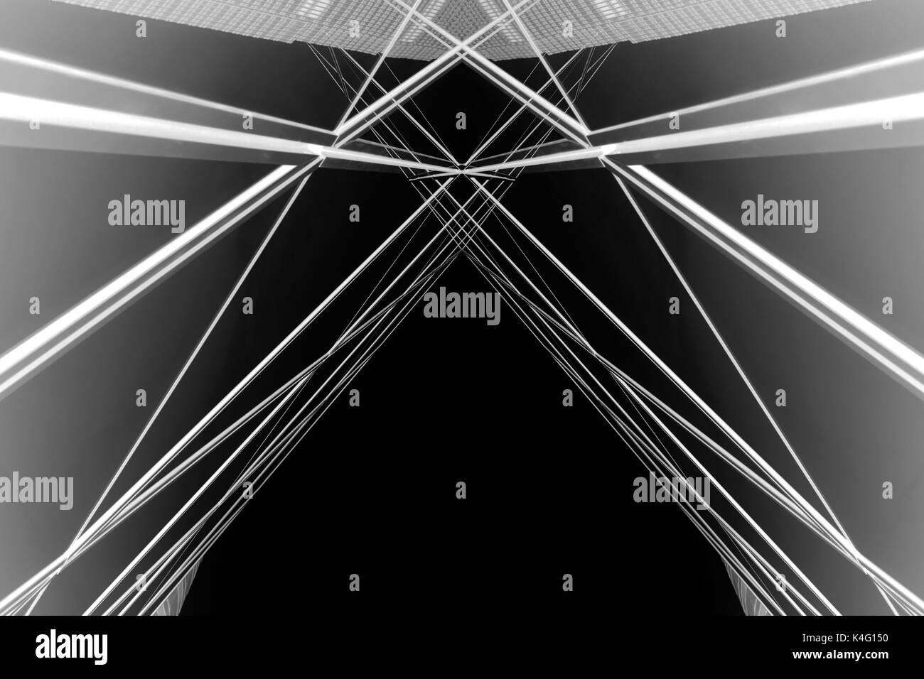 Abstract buildings background with B&W color Stock Photo - Alamy