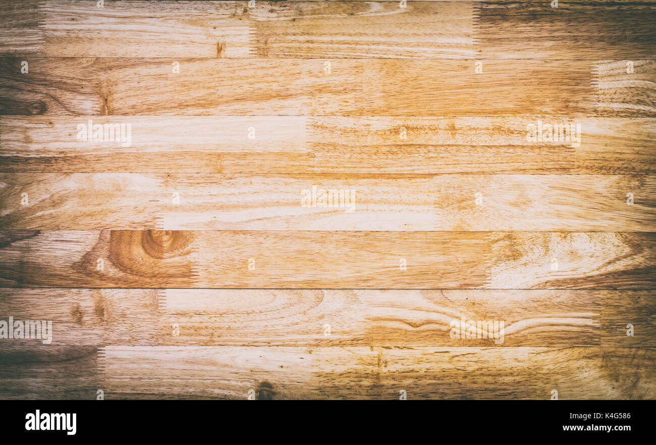 Vintage surface wood table and rustic grain texture background. Close ...