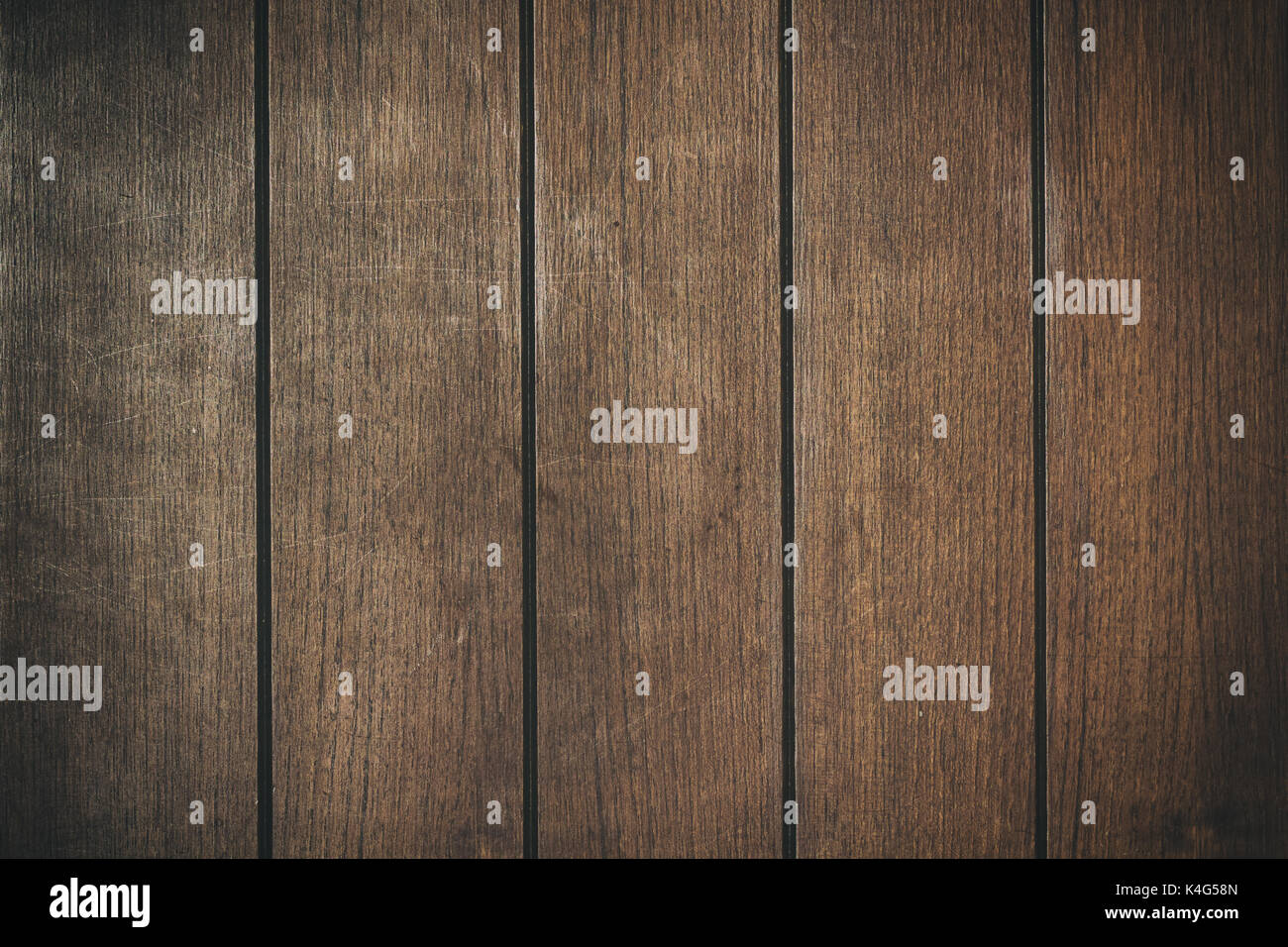 Vintage surface wood table and rustic grain texture background. Close ...