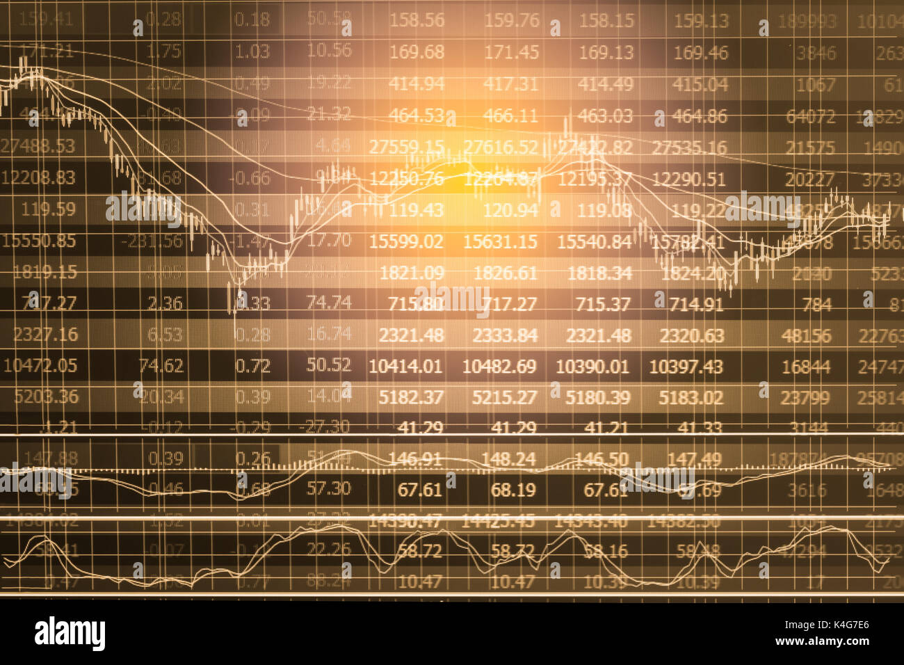 Stock market information index data hi-res stock photography and images ...