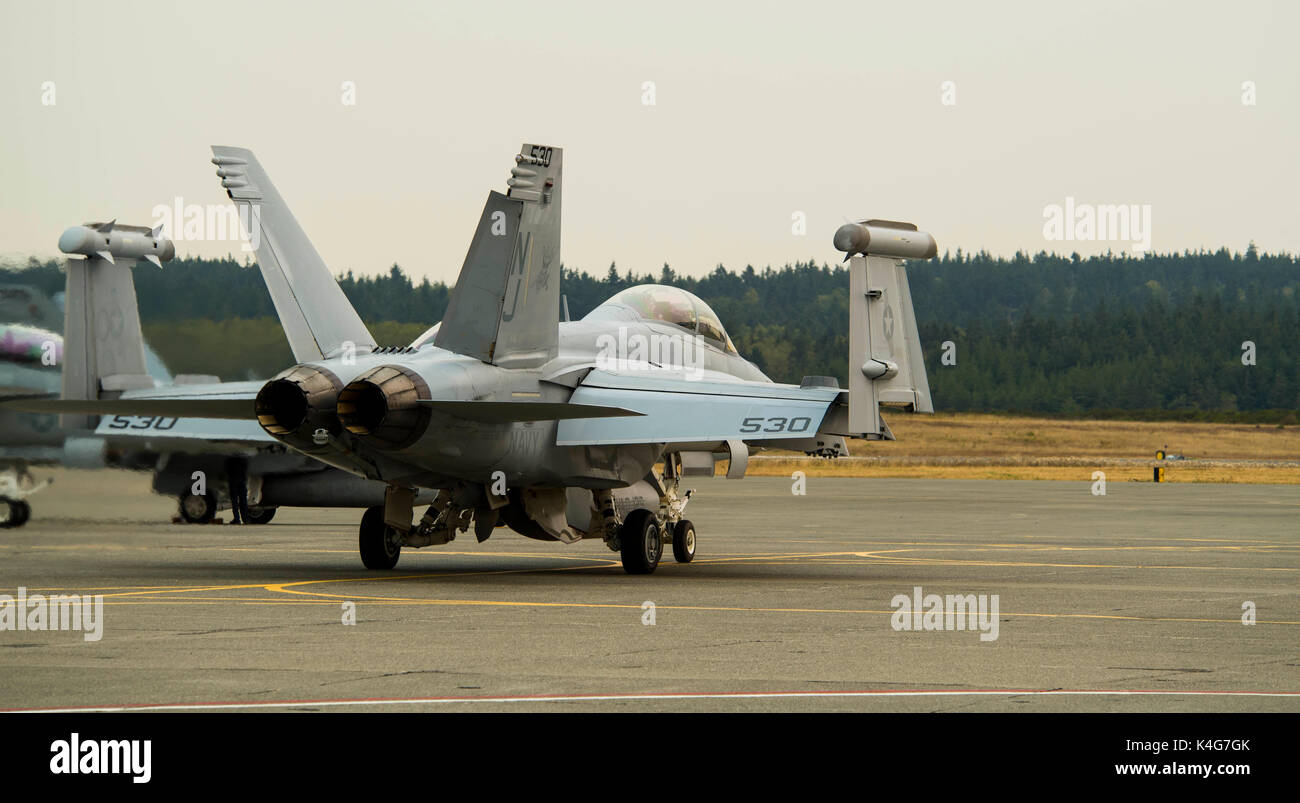 F/A-18 Hornet Takeoff Stock Photo - Alamy