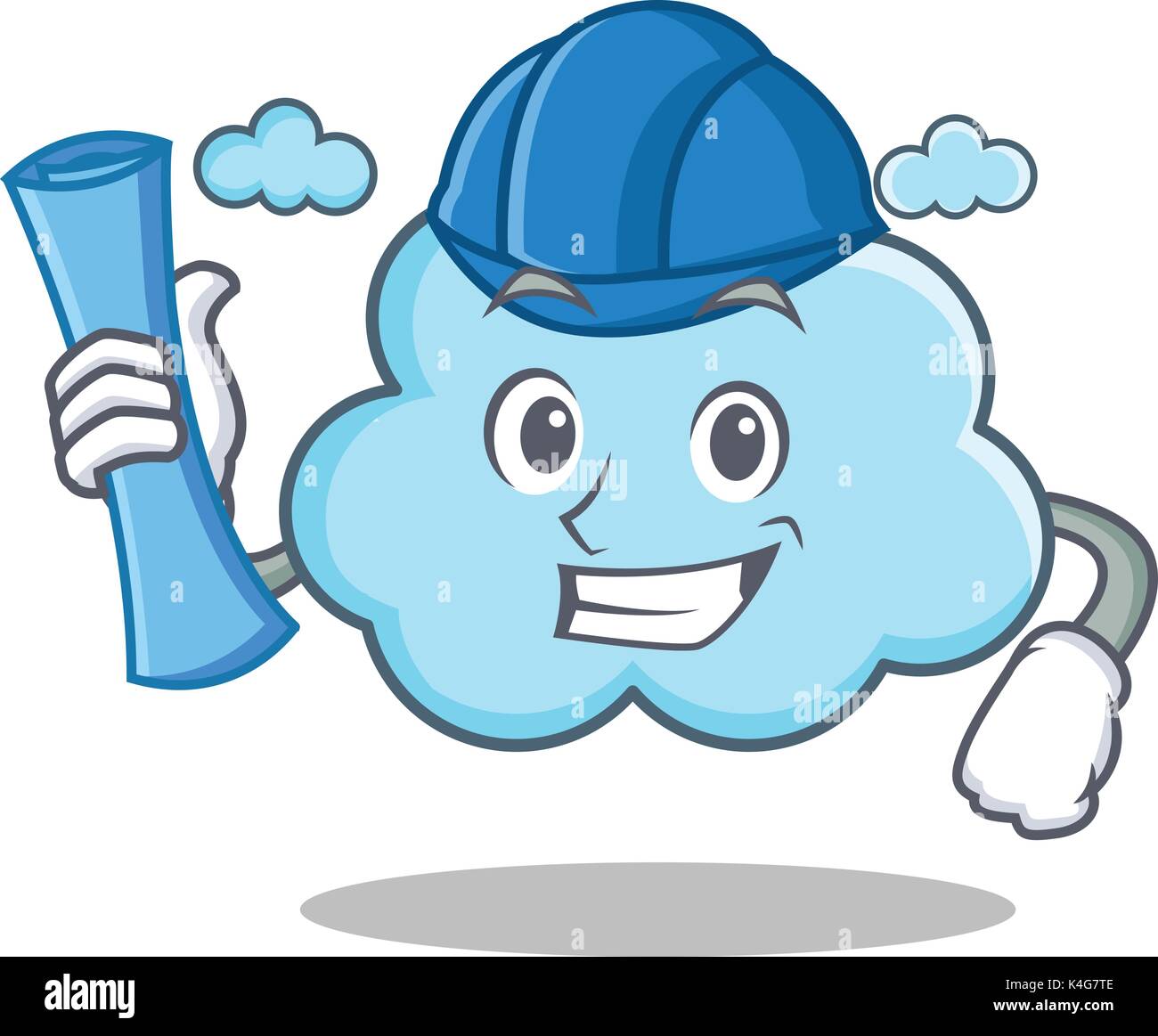 Cloud architect background Stock Vector Images - Alamy