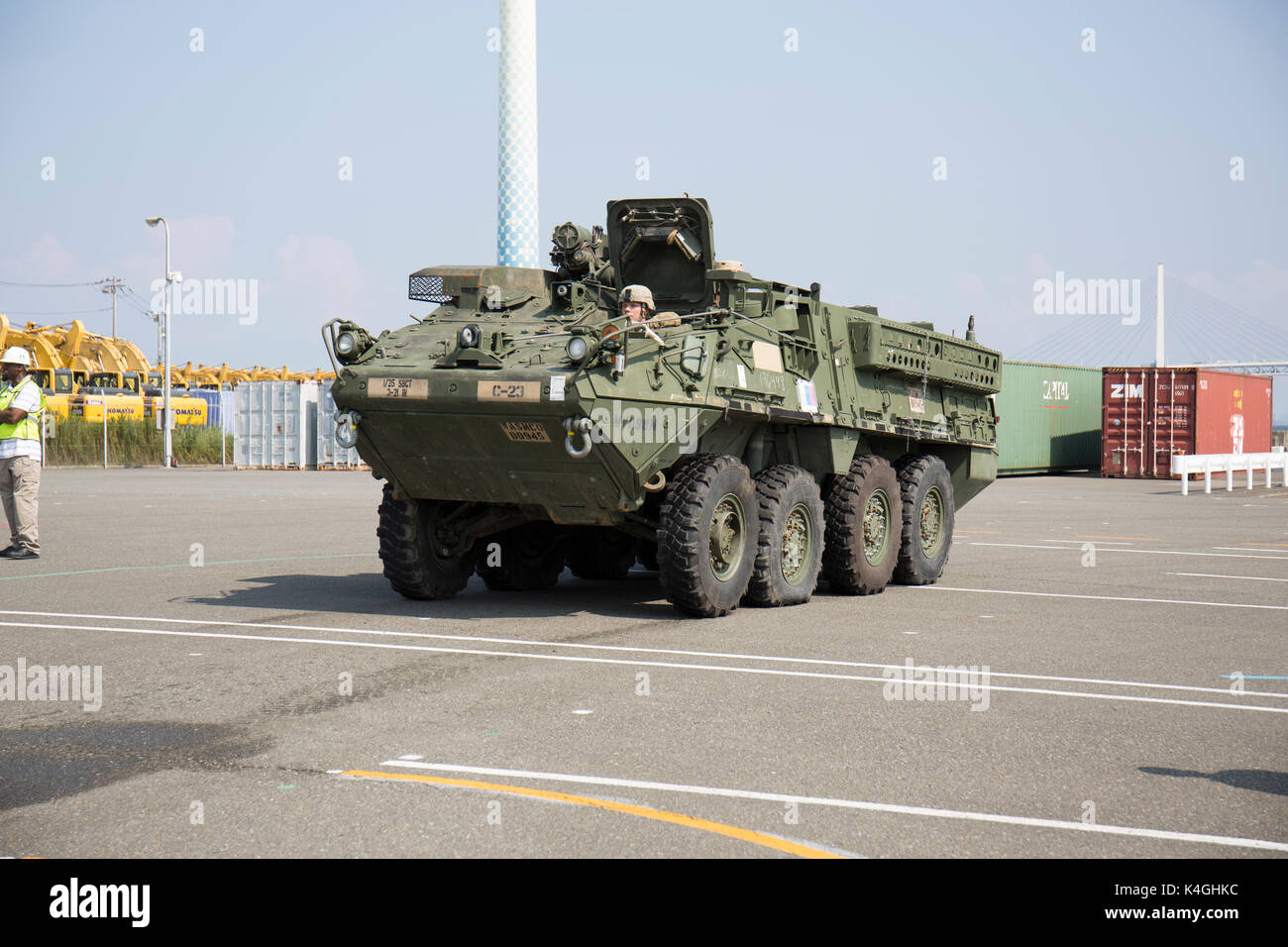 Stryker Armored Vehicle Stock Photo - Alamy