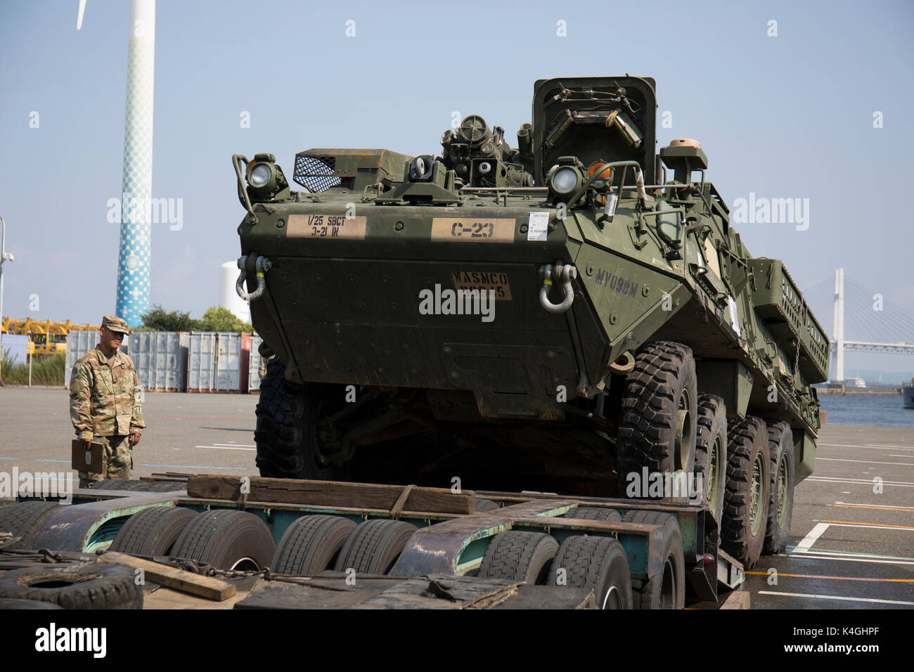 Stryker Armored Vehicle Stock Photo - Alamy