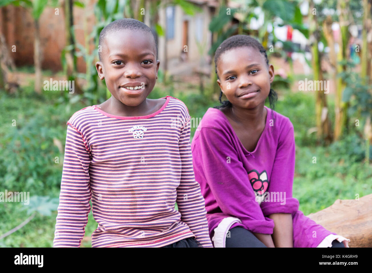 Tree girls sisters hi-res stock photography and images - Alamy