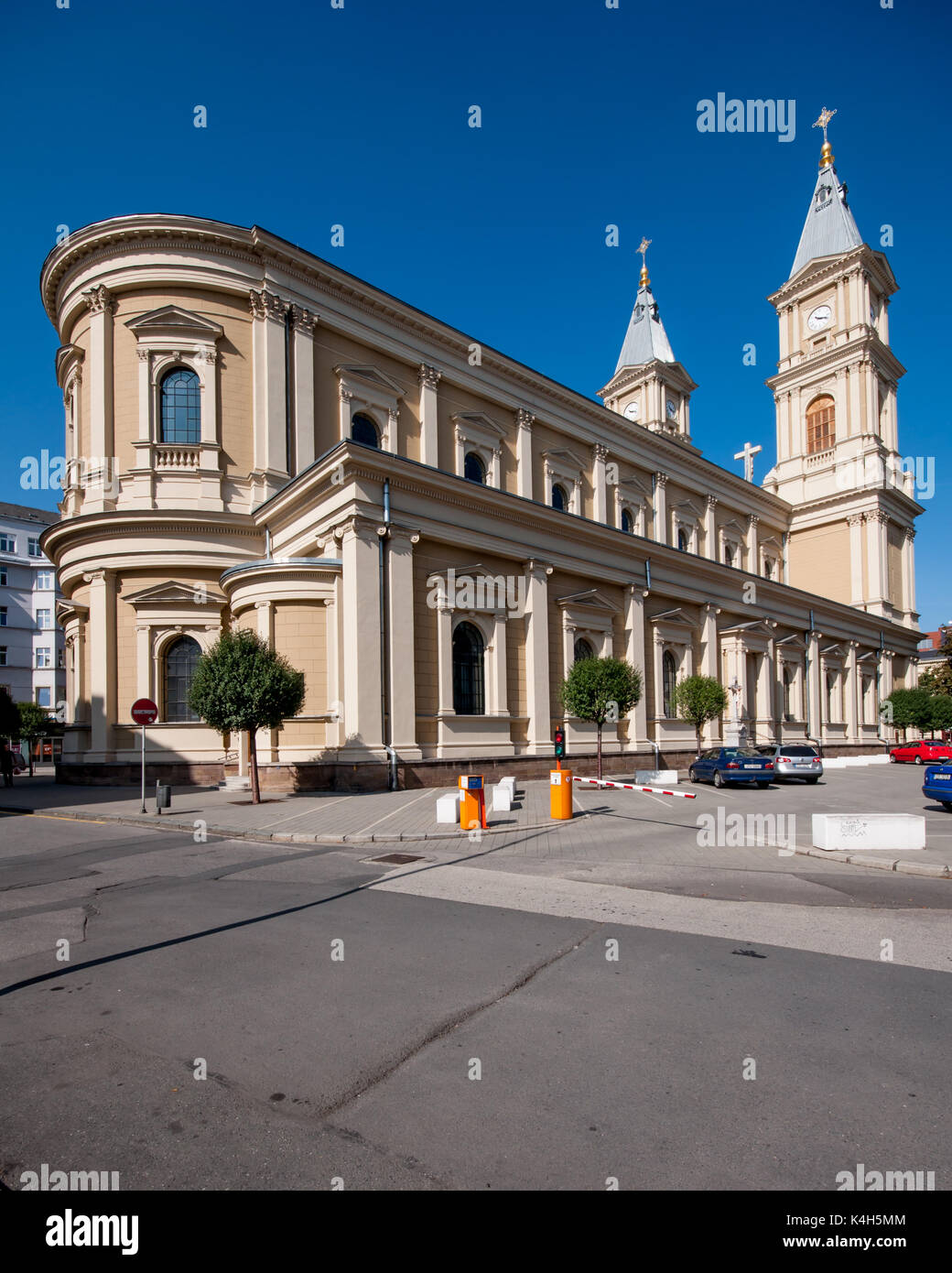Cathedral of the Divine Saviour in Ostrava in Czech Republic Stock ...