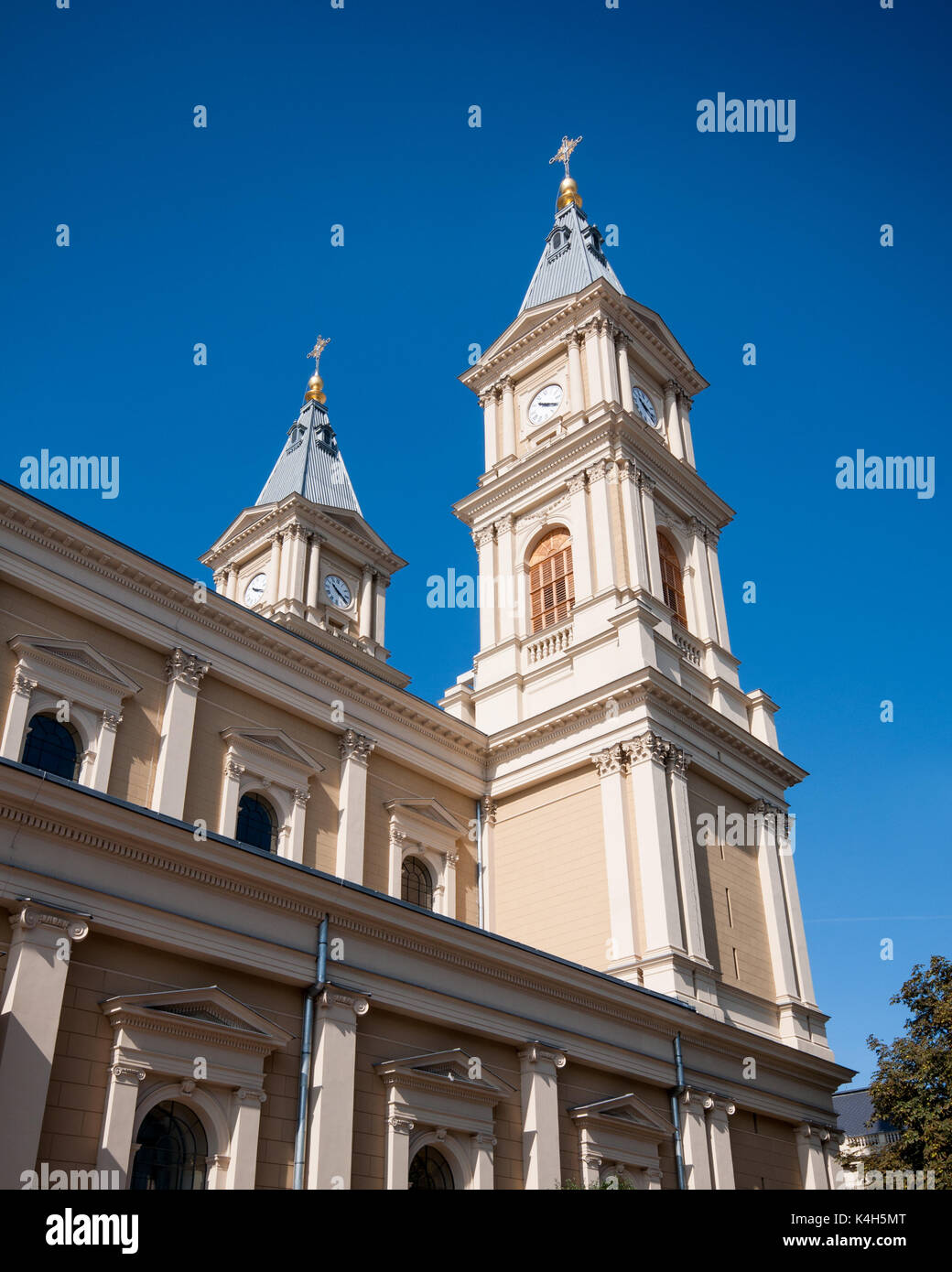 Cathedral of the Divine Saviour in Ostrava in Czech Republic Stock ...
