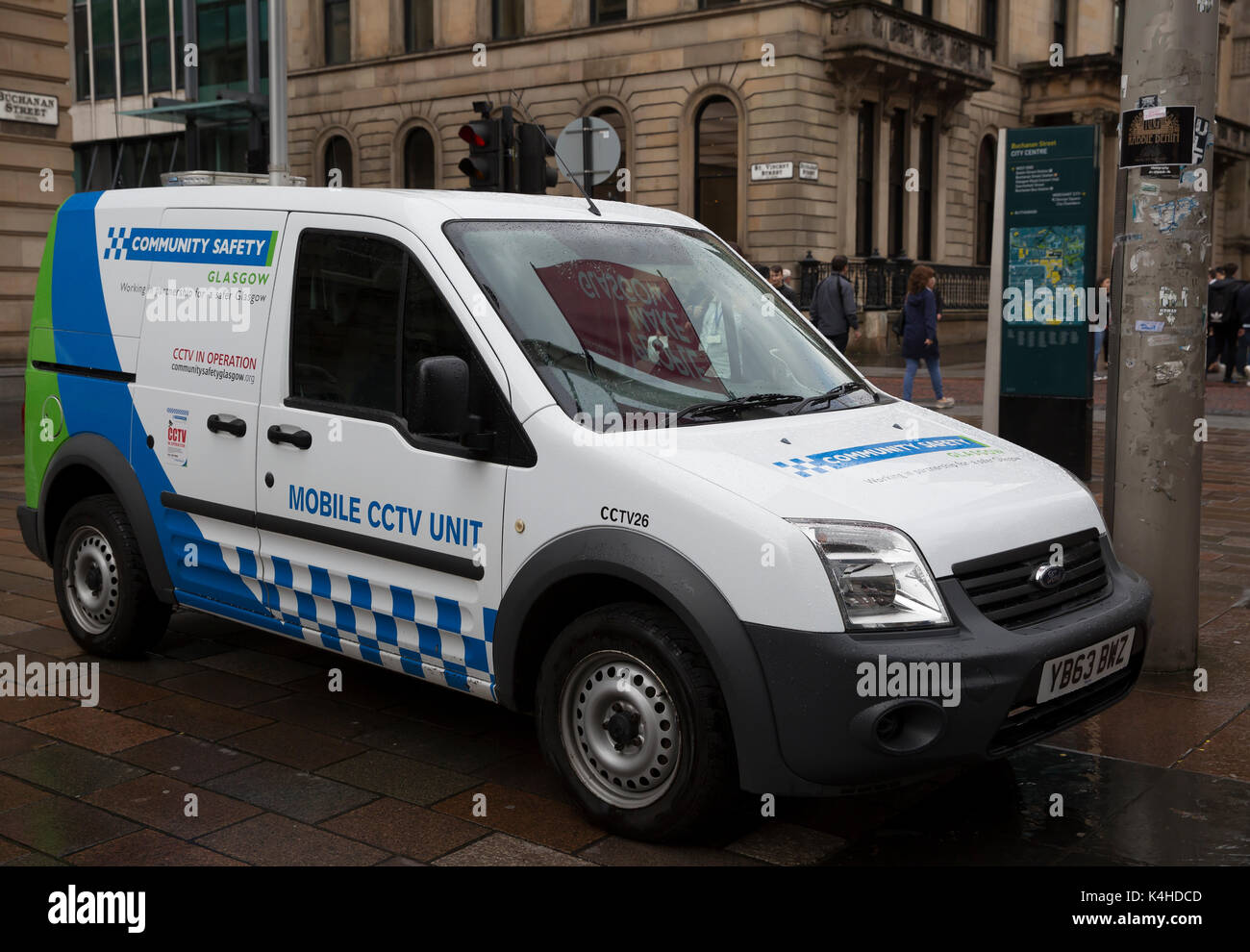 Mobile cctv van hi-res stock photography and images - Alamy