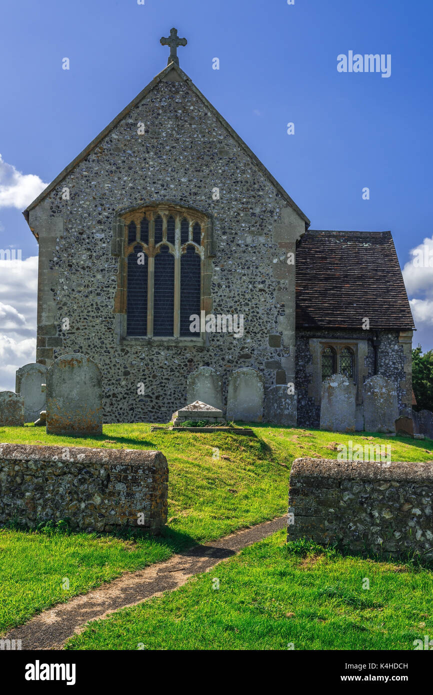 Church of St Mary Magdalene in Lyminster Stock Photo - Alamy