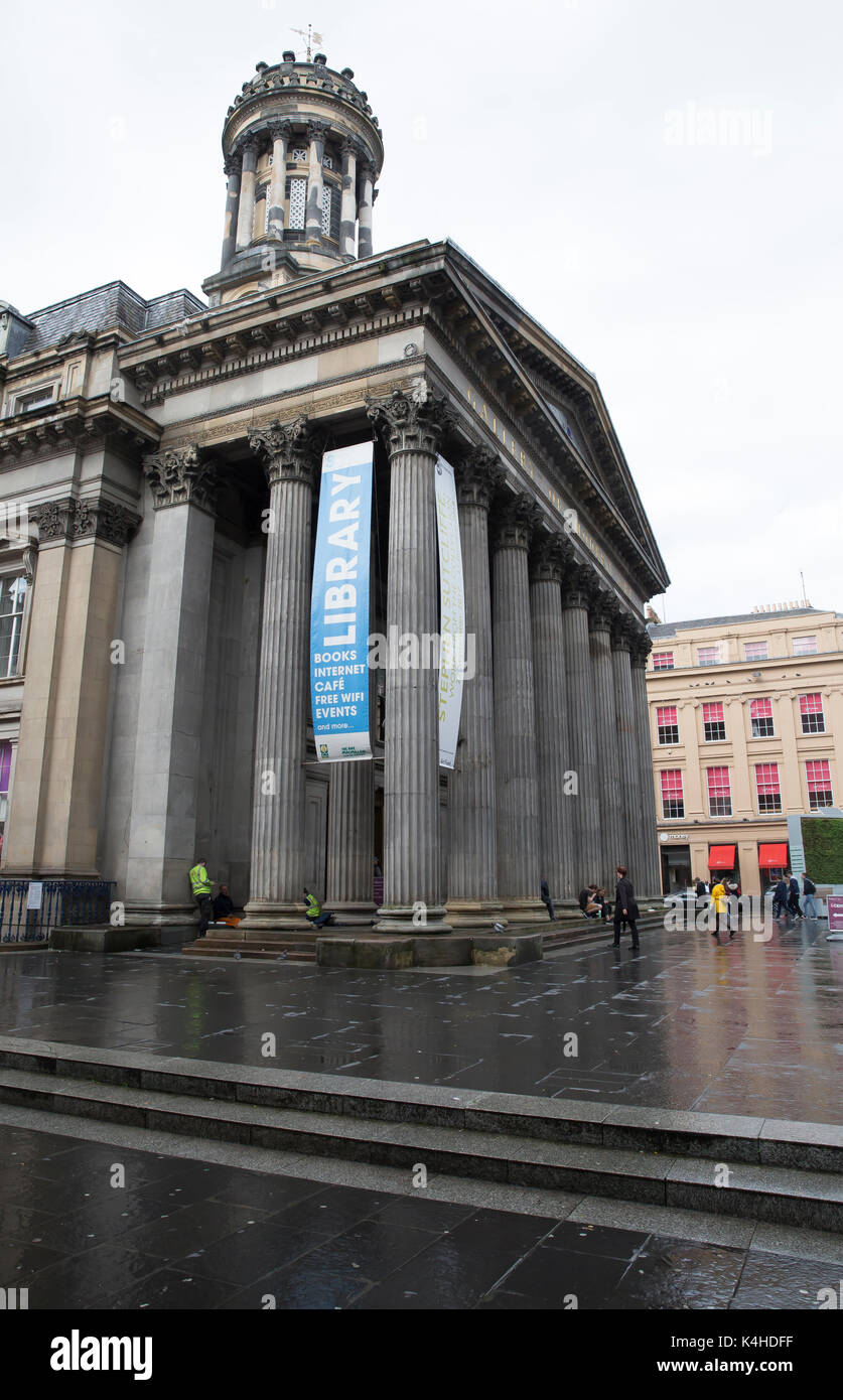 Glasgow library in Scotland Stock Photo - Alamy