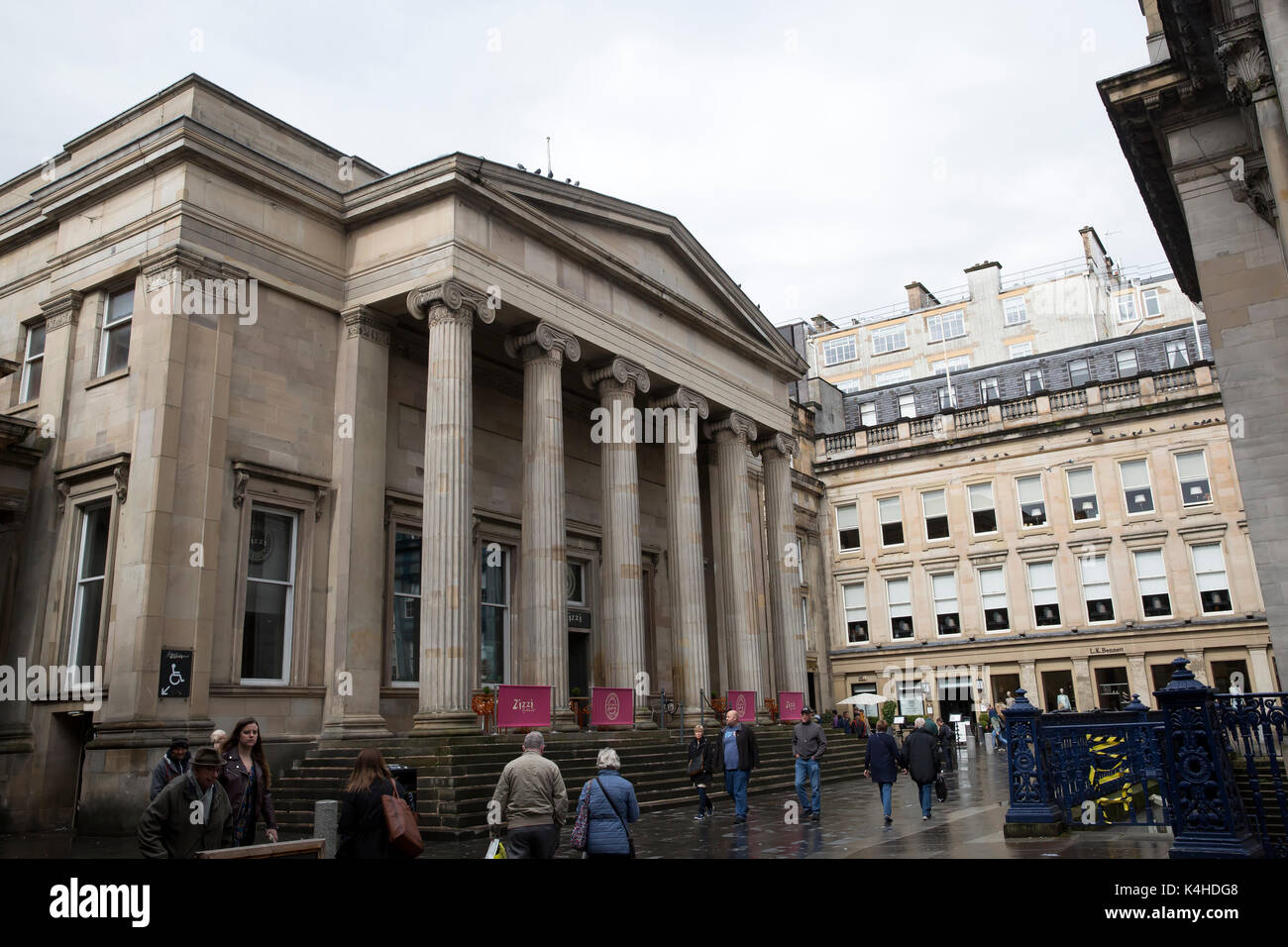 Glasgow library in Scotland Stock Photo - Alamy