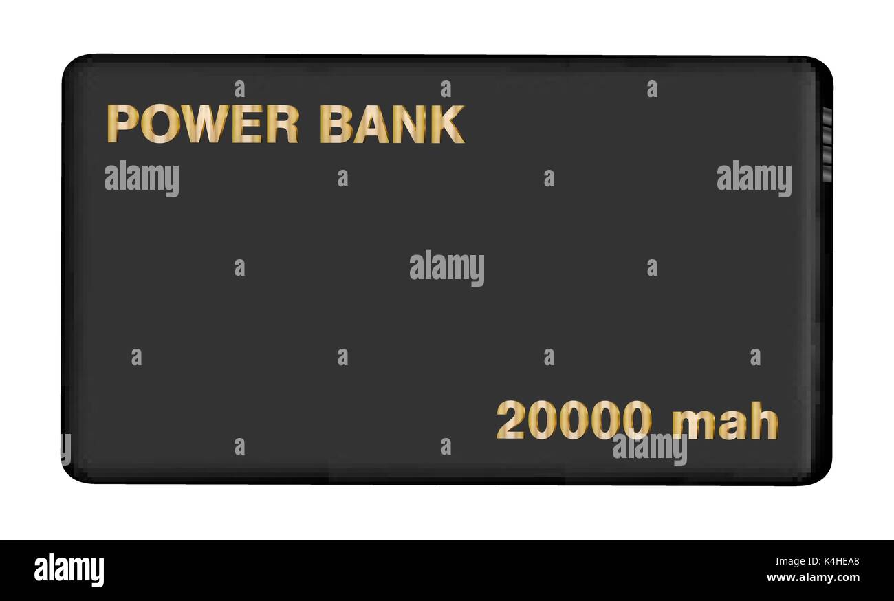 Battery on black background Stock Vector Images - Alamy