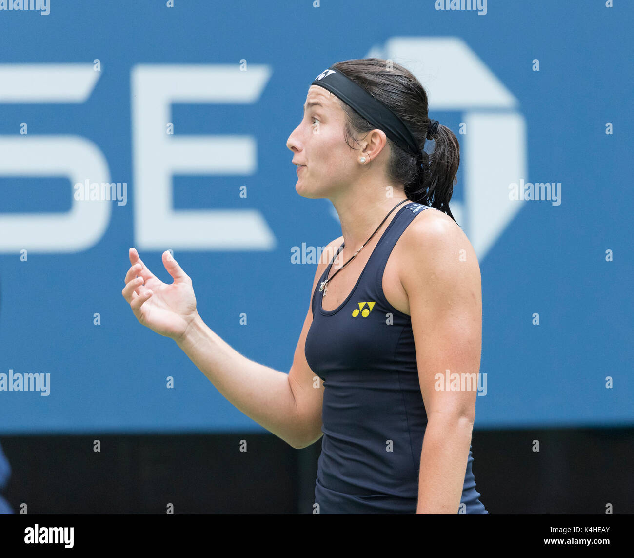 Anastasija sevastova us open 2017 hi-res stock photography and images ...