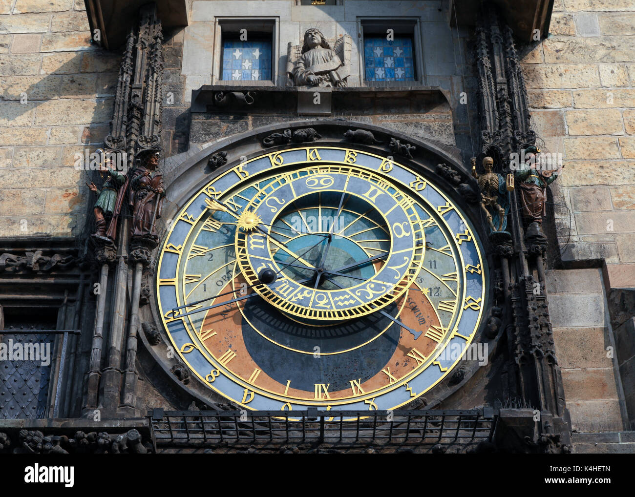 The famous Astronomical clock of Prague, Czech Republic Stock Photo - Alamy