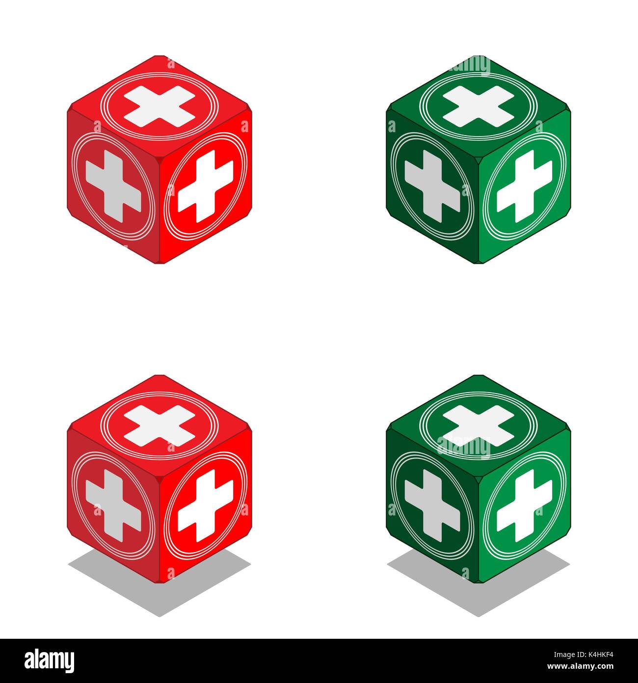 Hospital emergency sign in red Stock Vector Images - Alamy