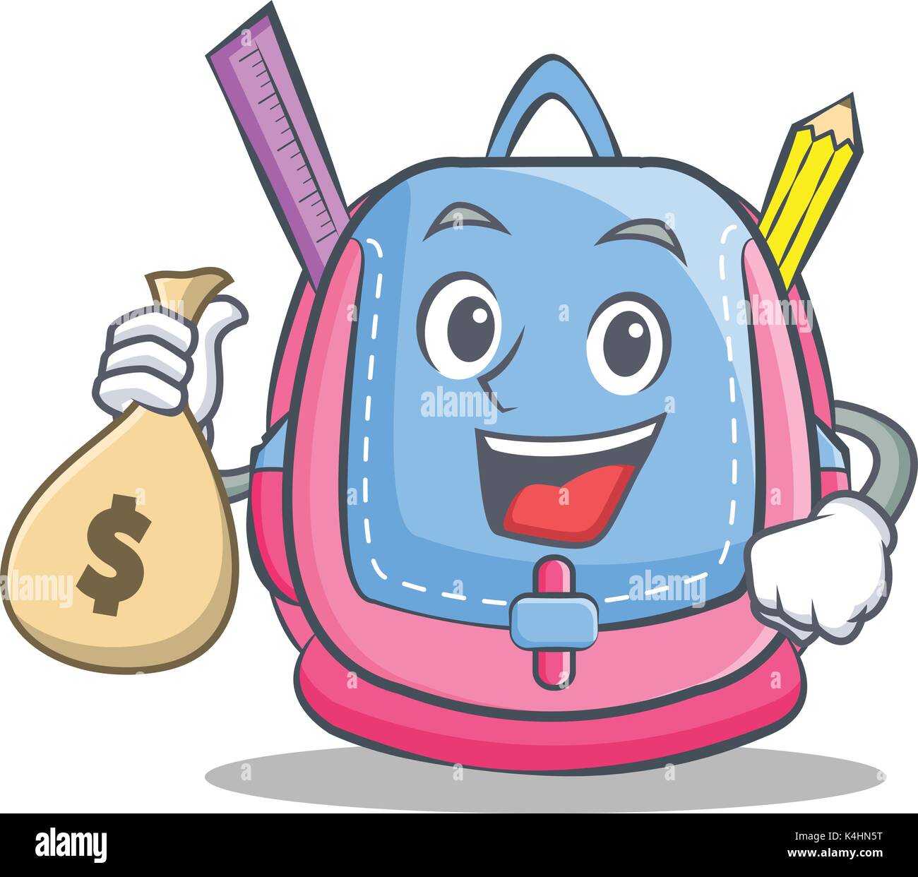 Children money school Stock Vector Images - Alamy