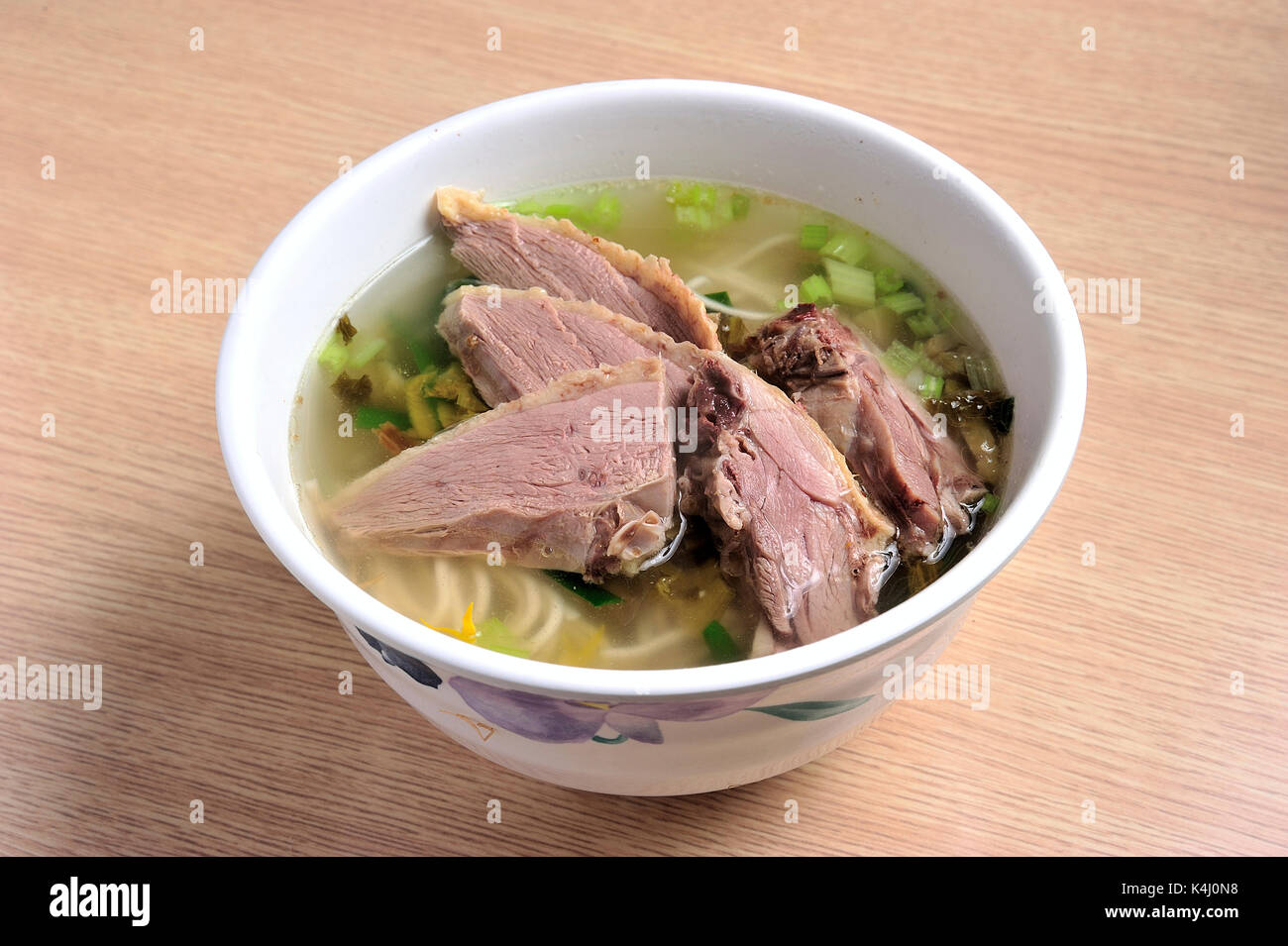 Pickled duck noodles Stock Photo - Alamy