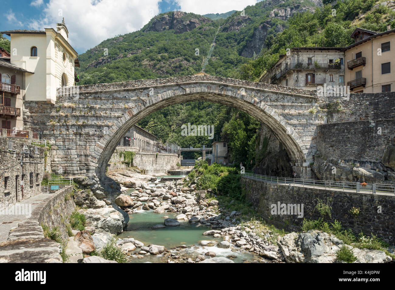 Pont saint martin hi-res stock photography and images - Alamy