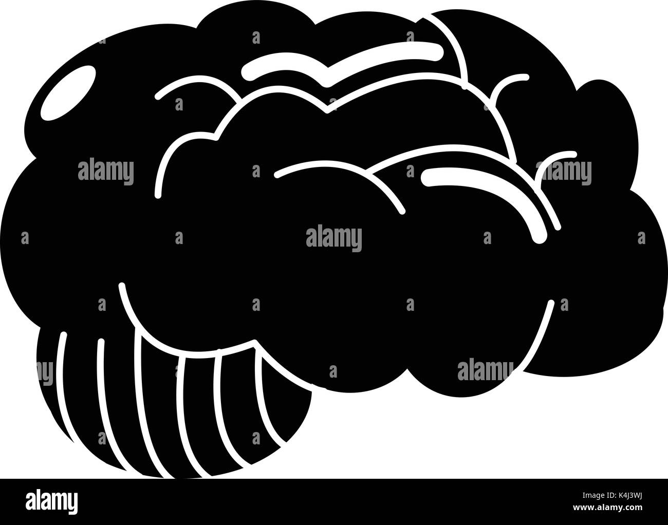 Brain cortex view Stock Vector Images - Alamy