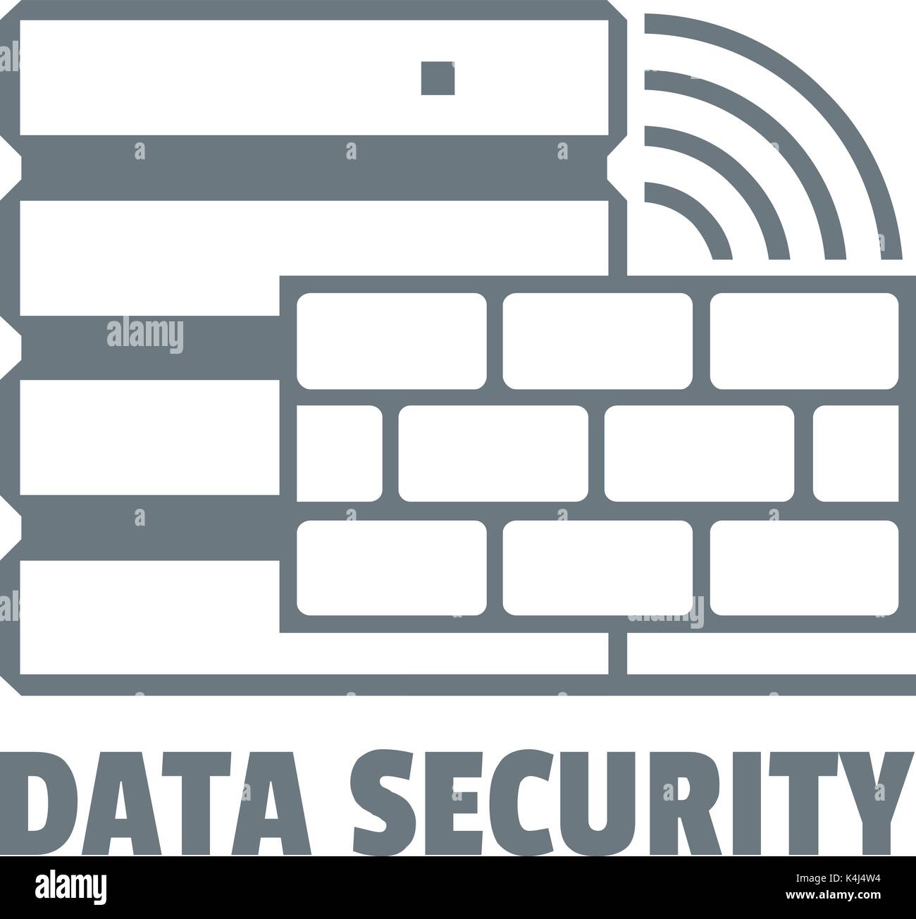 Data security logo, simple style Stock Vector Image & Art - Alamy